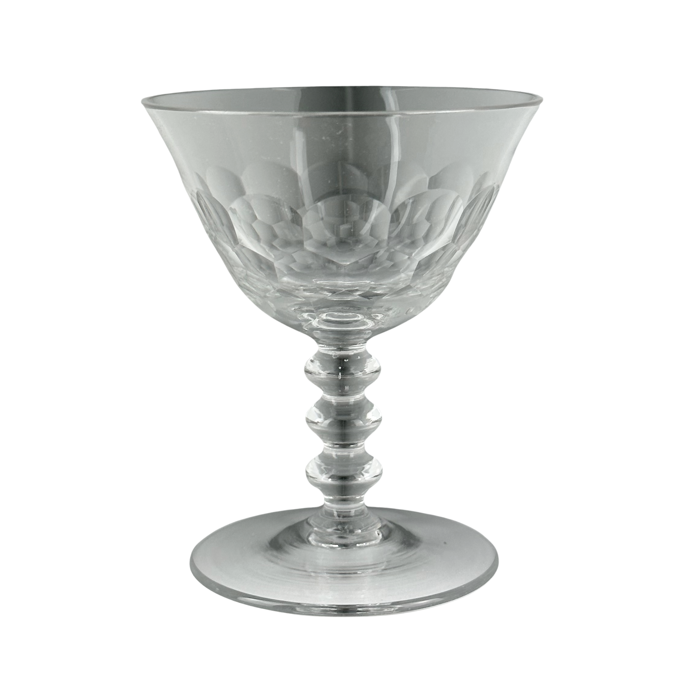 Kusak Crystal 'Reflection', Mini Martini - Set of 2 – Lily's Vintage Finds