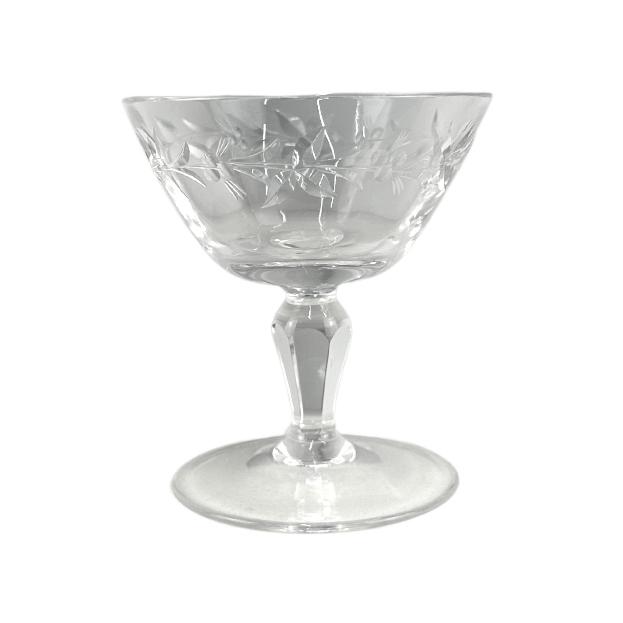 Kusak Crystal 'Belvedere', Martini- Set of 2 – Lily's Vintage Finds