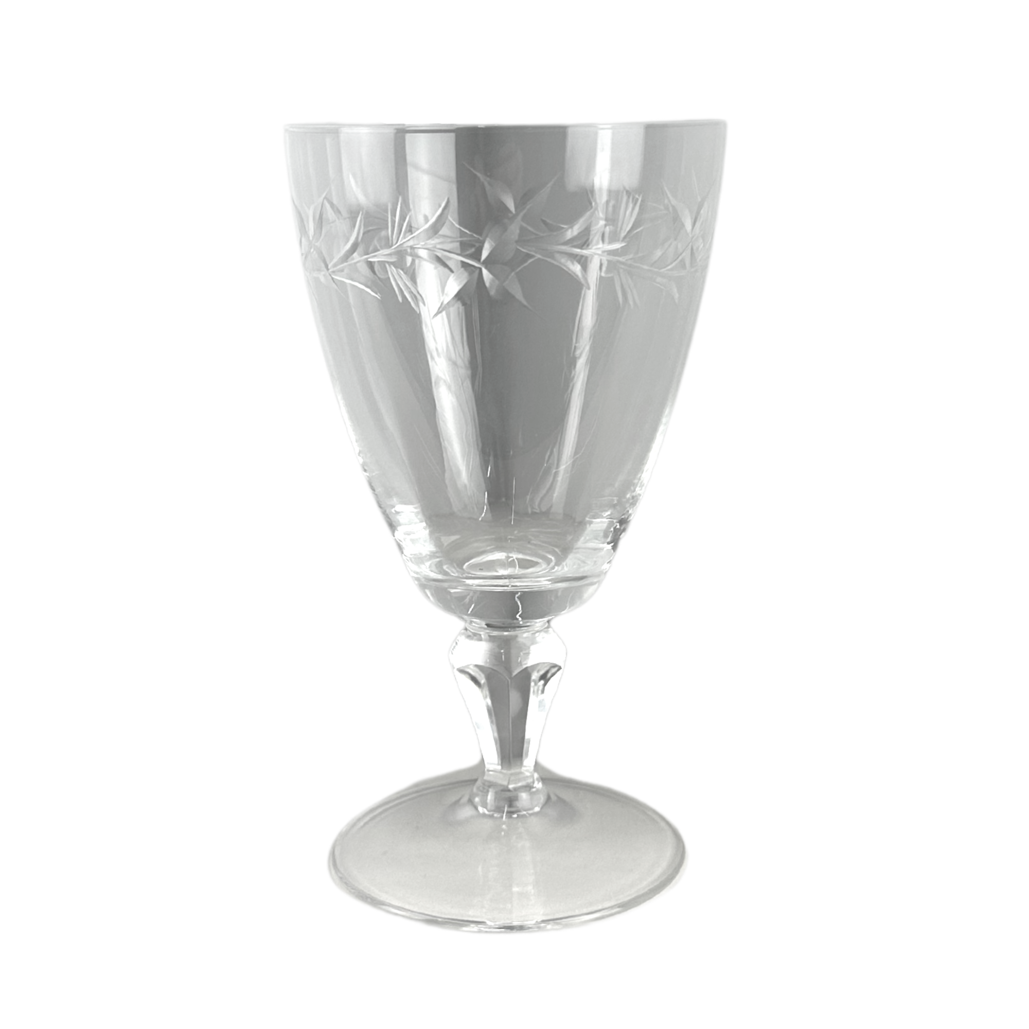 Kusak Crystal 'Belvedere', Small Goblet- Set of 2 – Lily's Vintage Finds