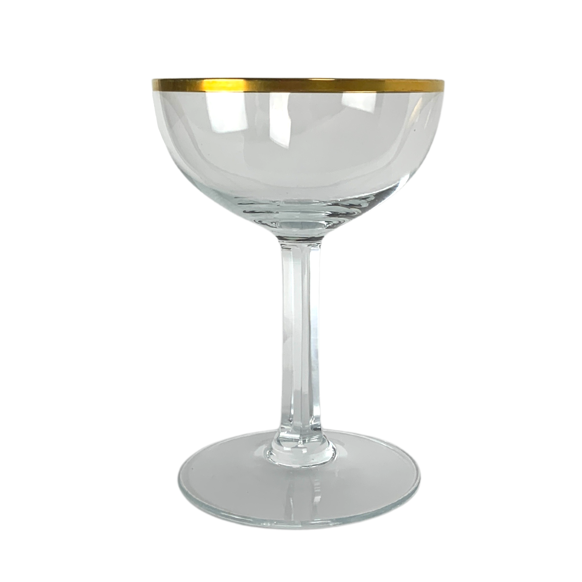 Kusak Crystal 'Gold Classic', Martini - Set of 2 – Lily's Vintage Finds